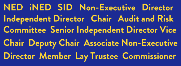 Company Board Positions: Non-Executive Director Jargon – Dynamic Boards